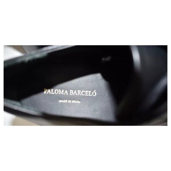 Paloma Barcelo | Shoes | New Paloma Barcel Women Black Alex Lace Up Derby Platform Shoes 4 0 Us ...